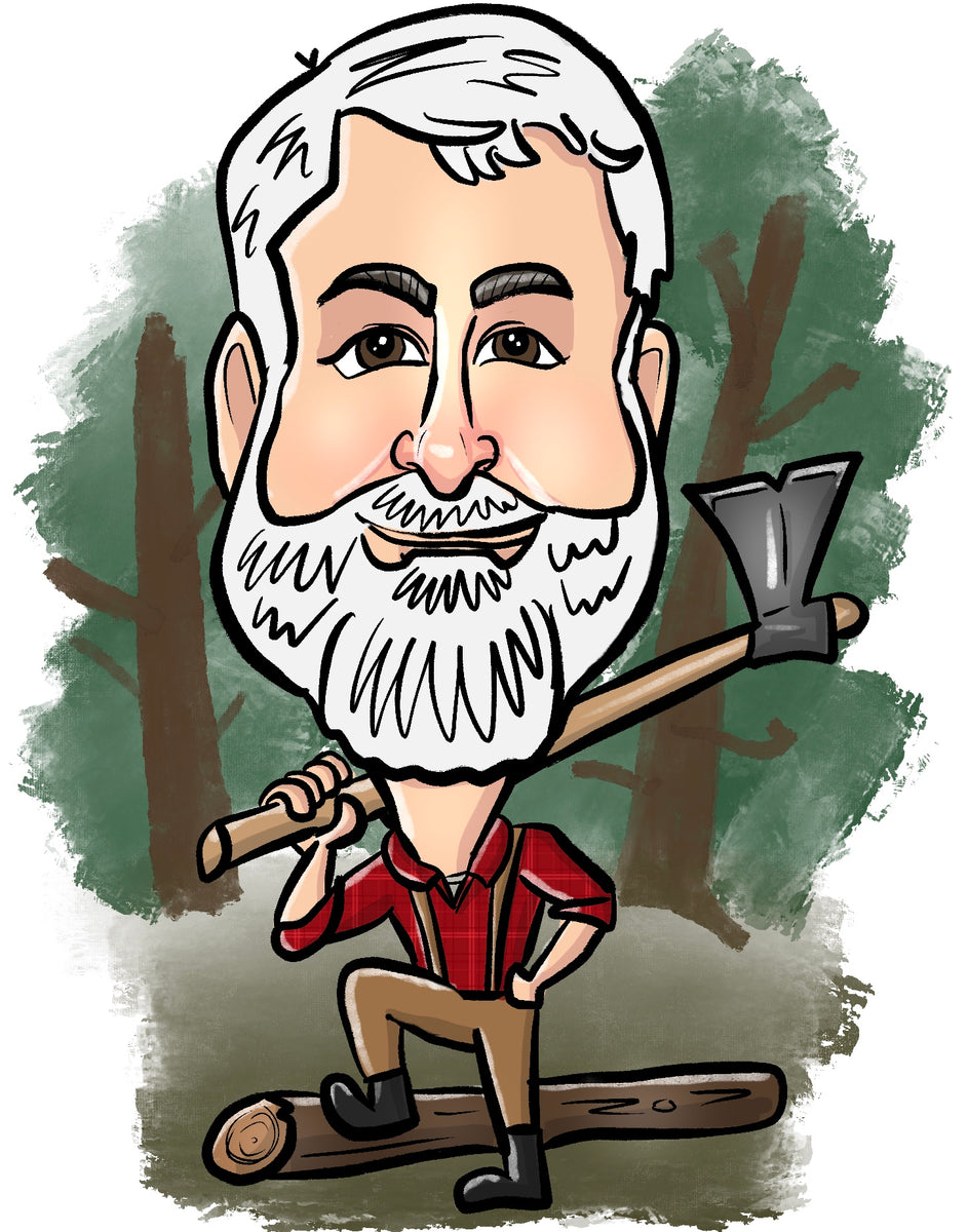 Lumberjack Themed – Cartoon Jordan