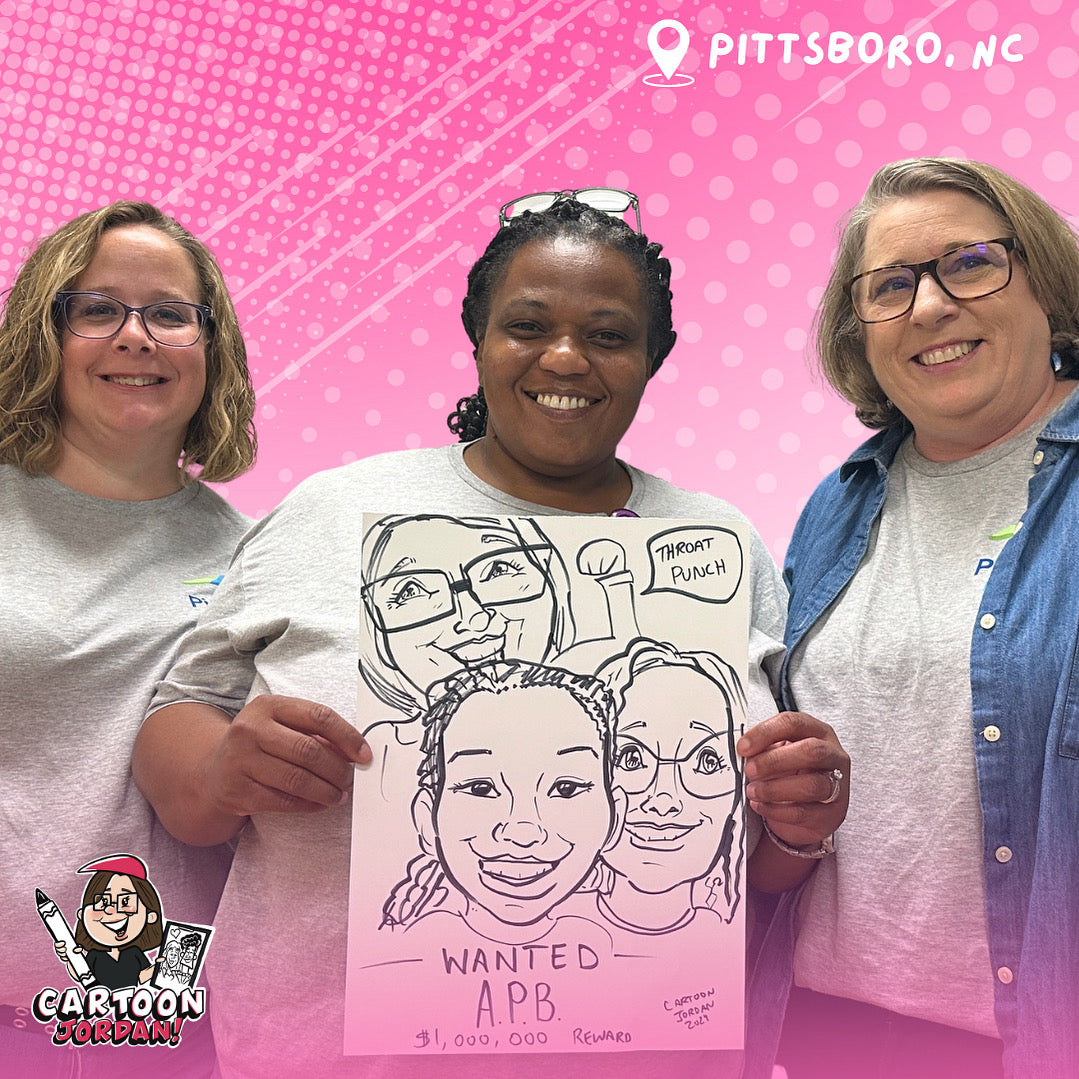 Classic Caricatures - Piedmont Health Employee Appreciation Day ...