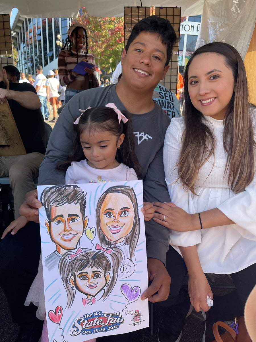 10-15-22 NC State Fair – Cartoon Jordan